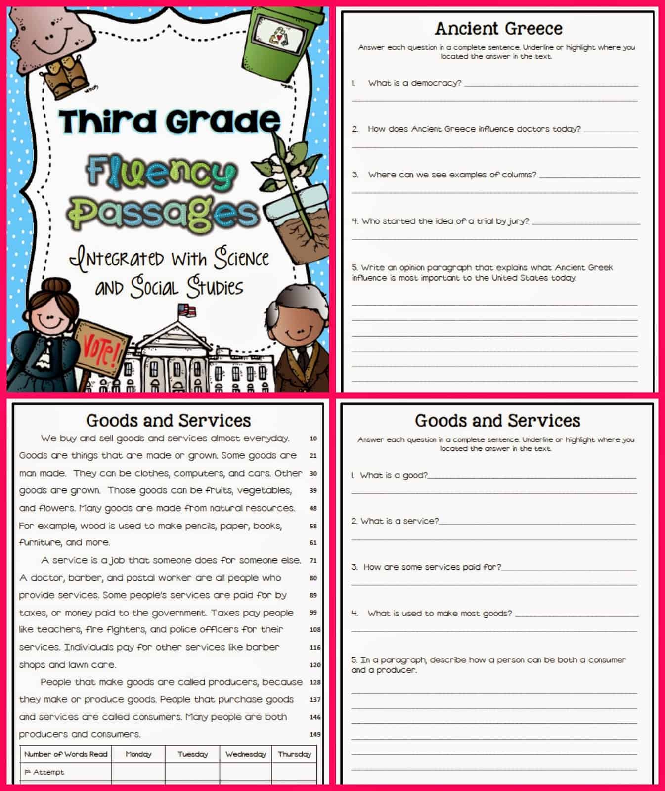Fluency Passages Ashleigh s Education Journey