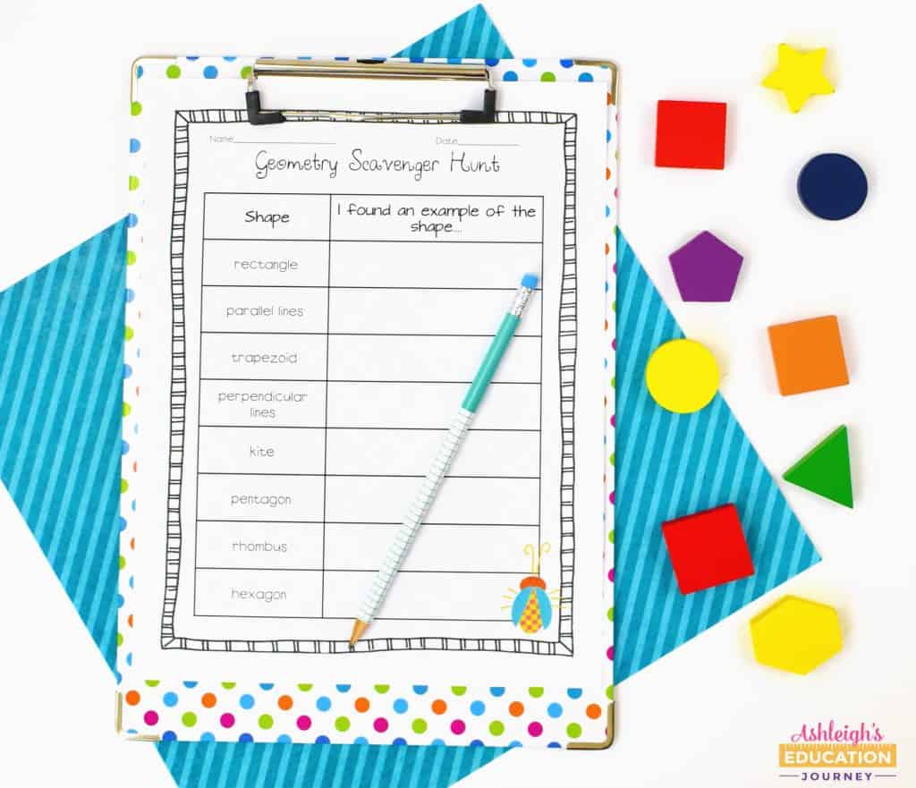 Geometry for 3rd Graders - Ashleigh's Education Journey