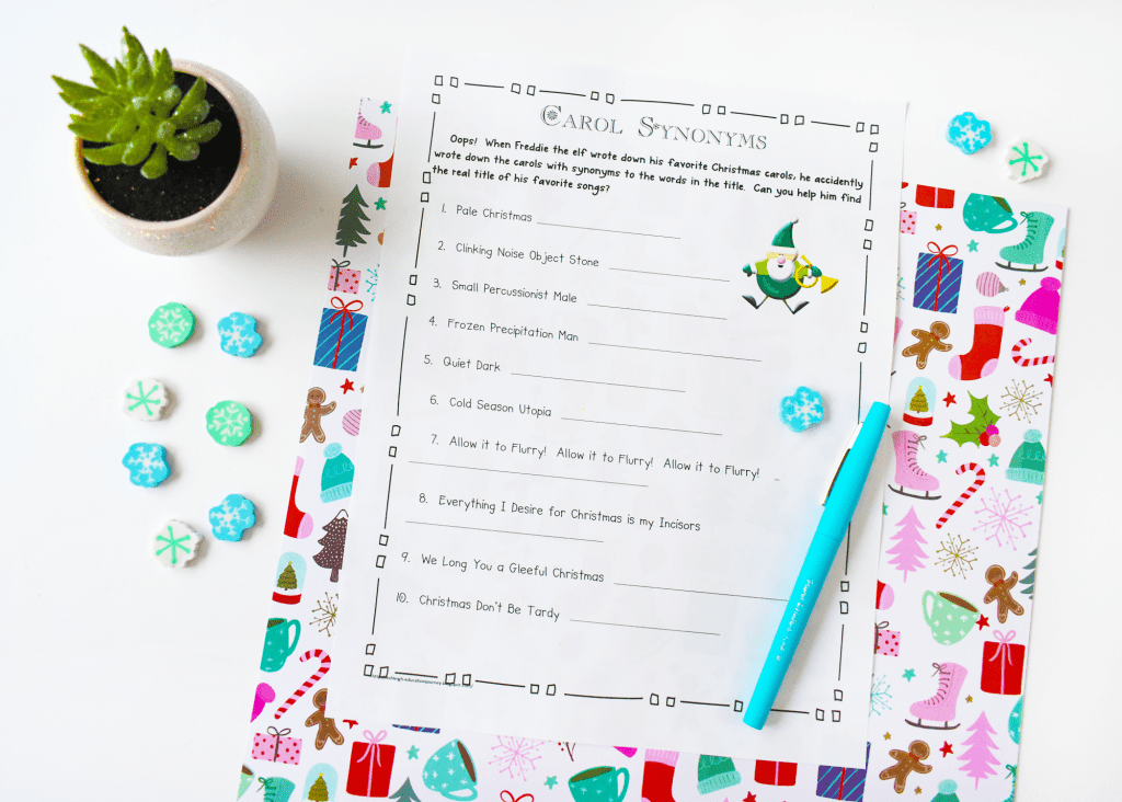 Christmas Worksheets & Activities - Ashleigh's Education Journey
