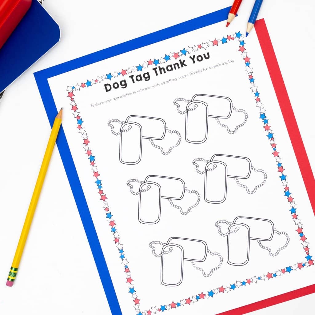 Veterans Day Choice Board - Ashleigh's Education Journey