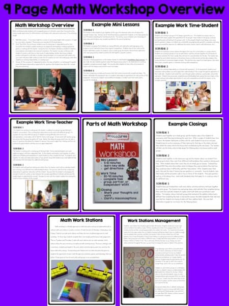 The Math Workshop Guide - Ashleigh's Education Journey