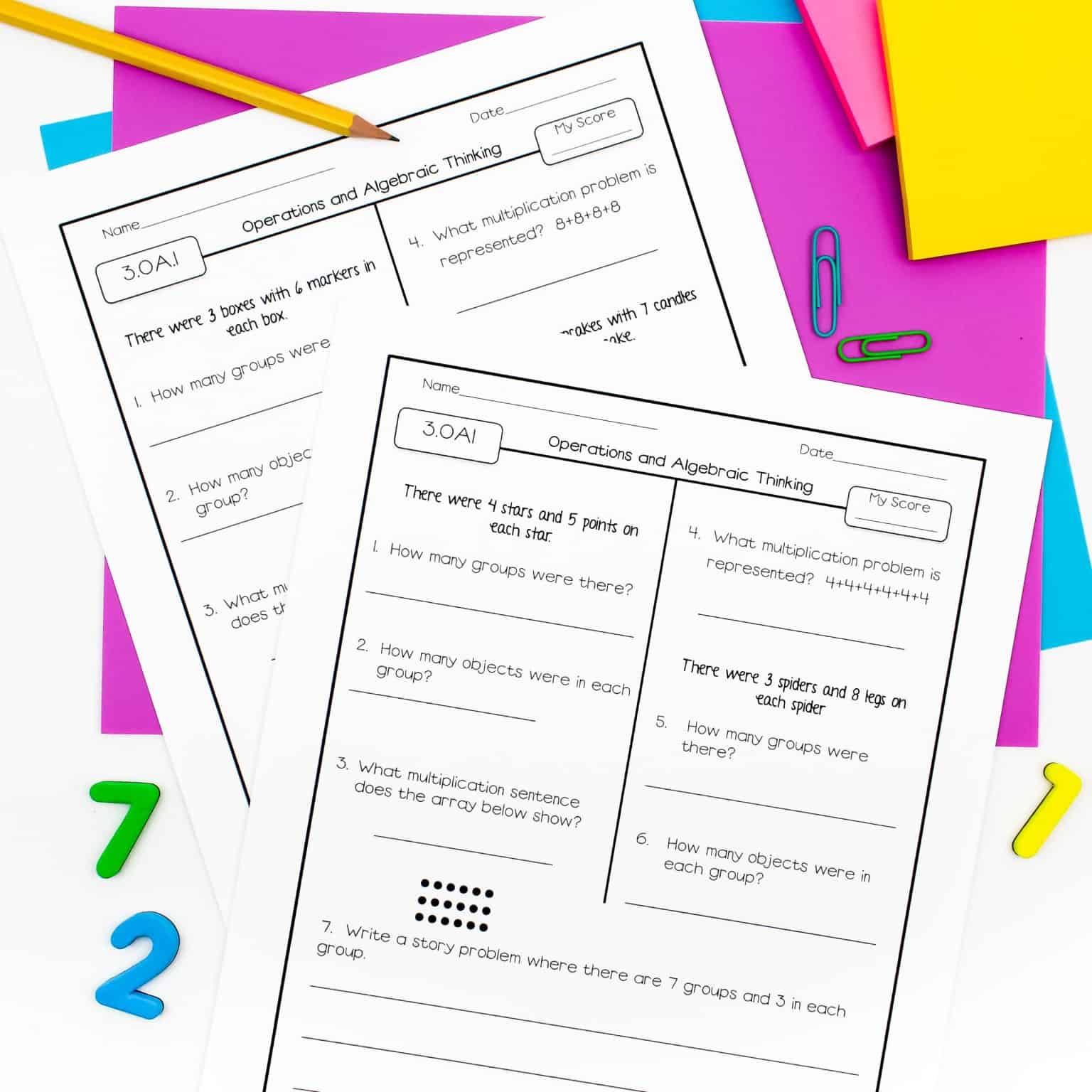 Standards Based Math Assessments - Ashleigh's Education Journey