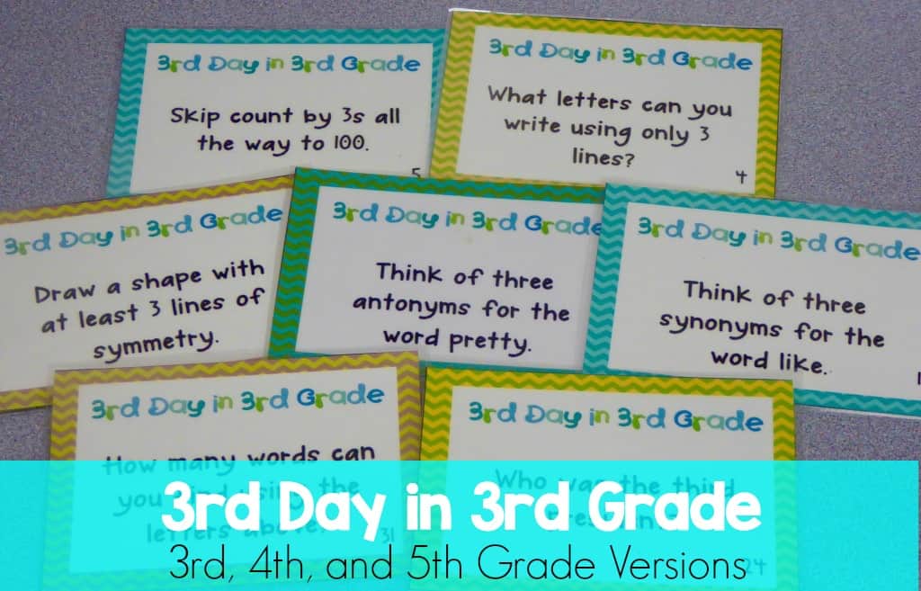 First Day of School Activities - Ashleigh's Education Journey