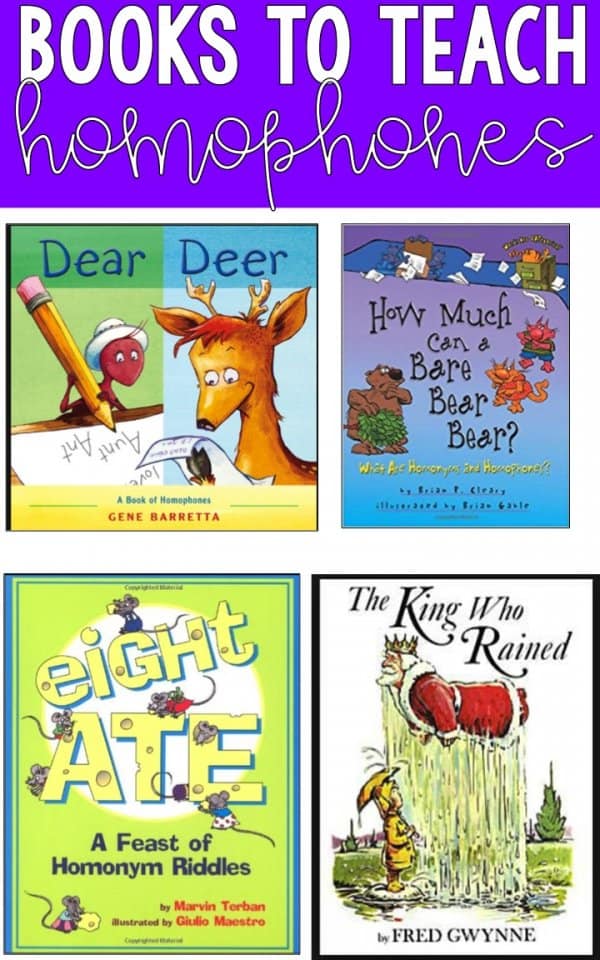 Homophone Lessons & Activities - Ashleigh's Education Journey