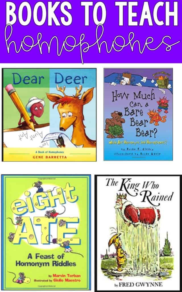 Homophone Lessons & Activities - Ashleigh's Education Journey