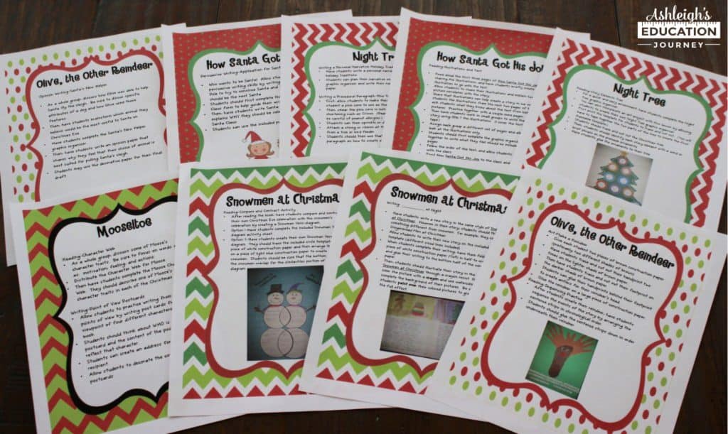 Christmas Literacy Activities - Ashleigh's Education Journey