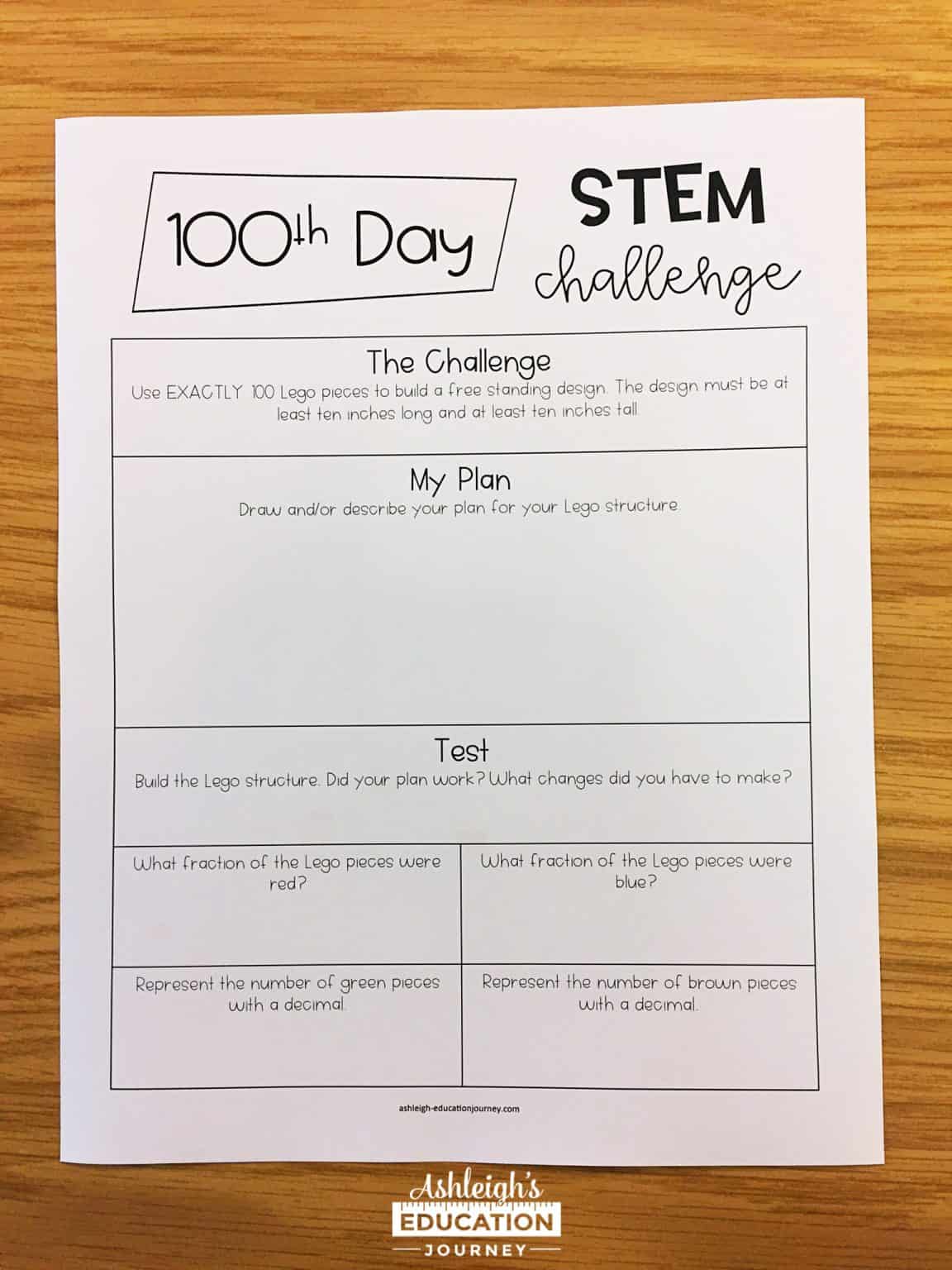 100th Day Activities & Ideas - Ashleigh's Education Journey