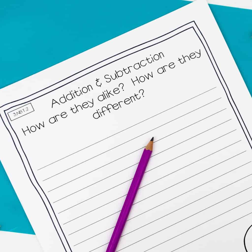 Writing About Math - Ashleigh's Education Journey