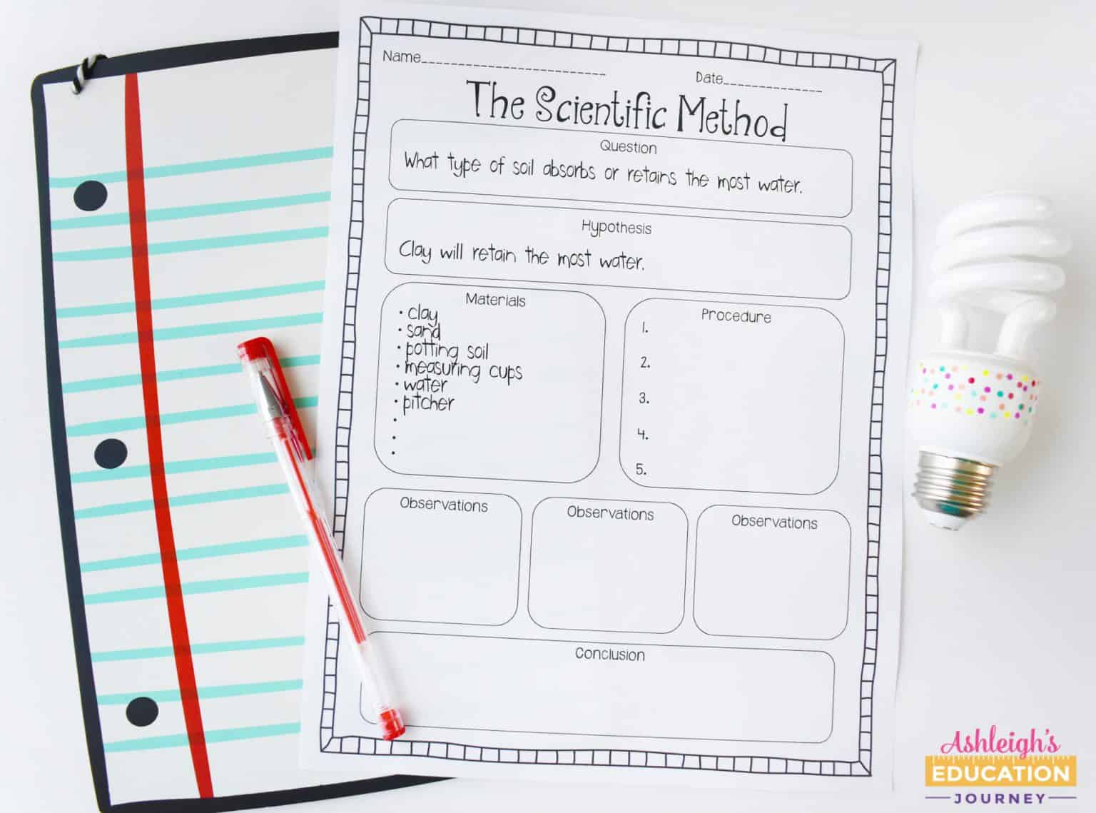 Simplifying the Scientific Process - Ashleigh's Education Journey