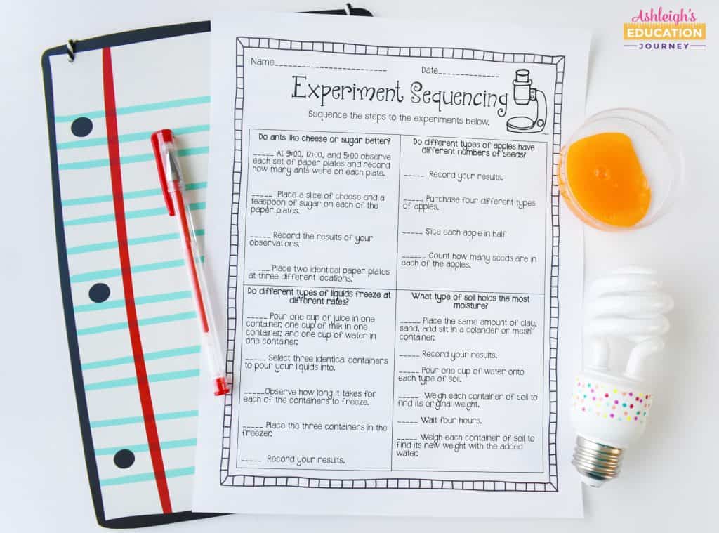 Simplifying the Scientific Process - Ashleigh's Education Journey