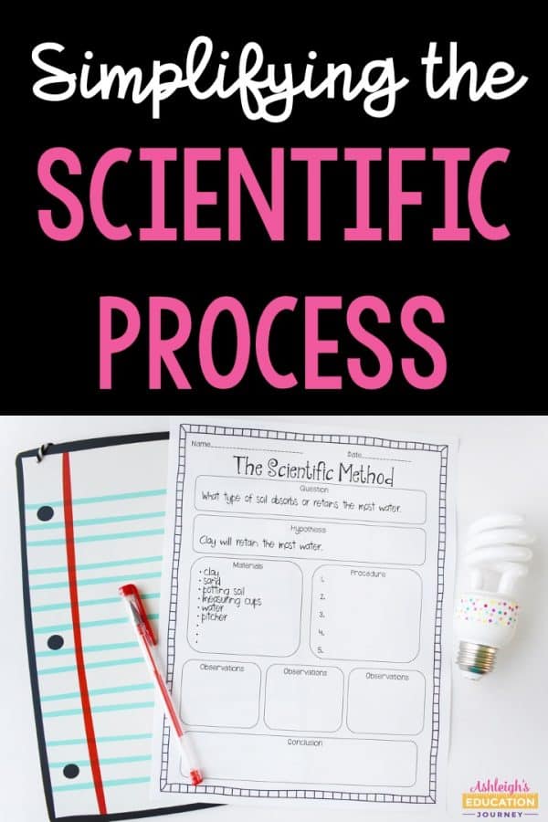 Simplifying the Scientific Process - Ashleigh's Education Journey