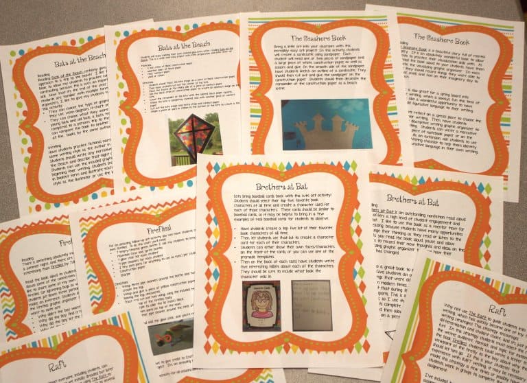 Summer Literacy Activities - Ashleigh's Education Journey