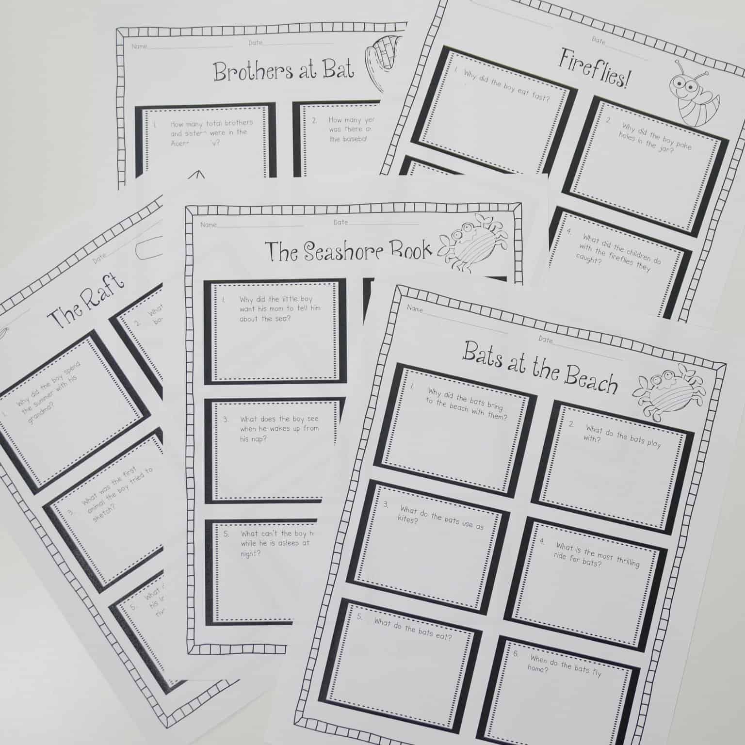 Summer Literacy Activities - Ashleigh's Education Journey