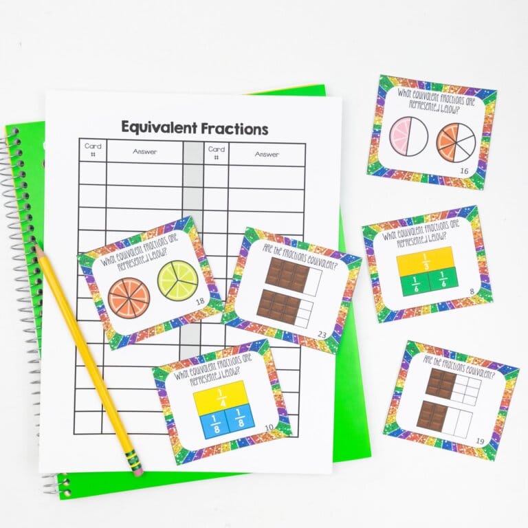 Third Grade Fractions - Ashleigh's Education Journey