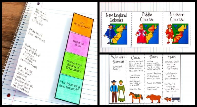 Social Studies Interactive Notebook - Ashleigh's Education Journey