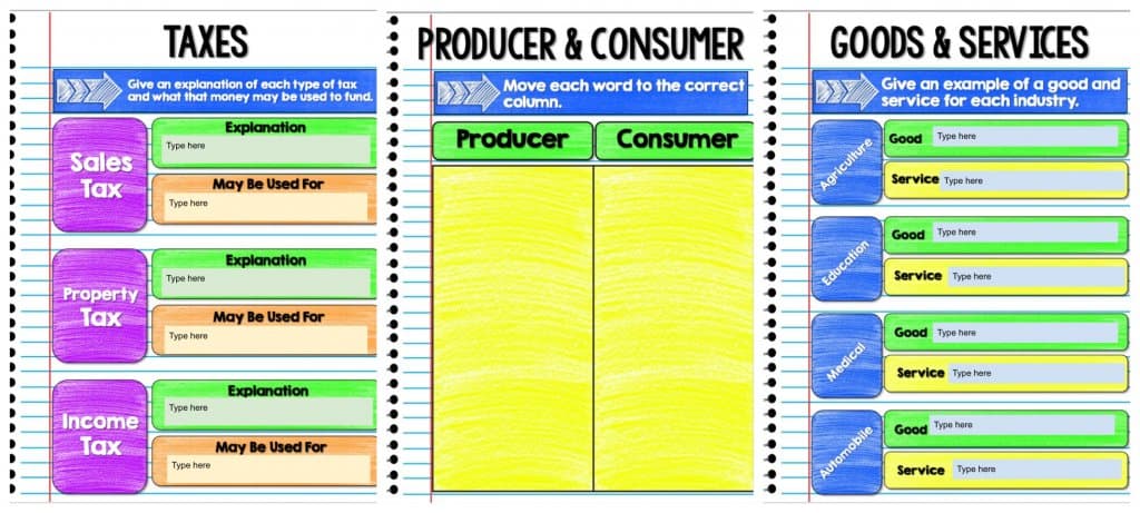 Social Studies Interactive Notebook - Ashleigh's Education Journey
