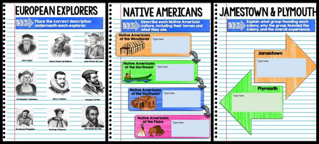 Social Studies Interactive Notebook - Ashleigh's Education Journey
