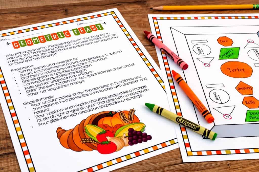 Thanksgiving Math Activities - Ashleigh's Education Journey