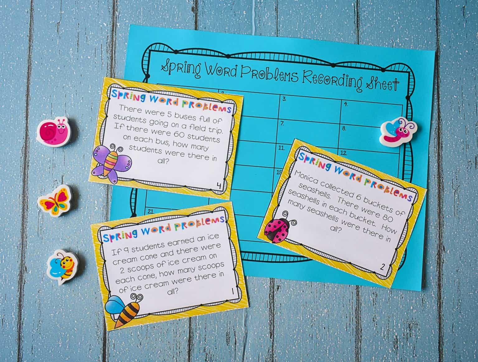 Spring Math Centers 3rd Grade - Ashleigh's Education Journey