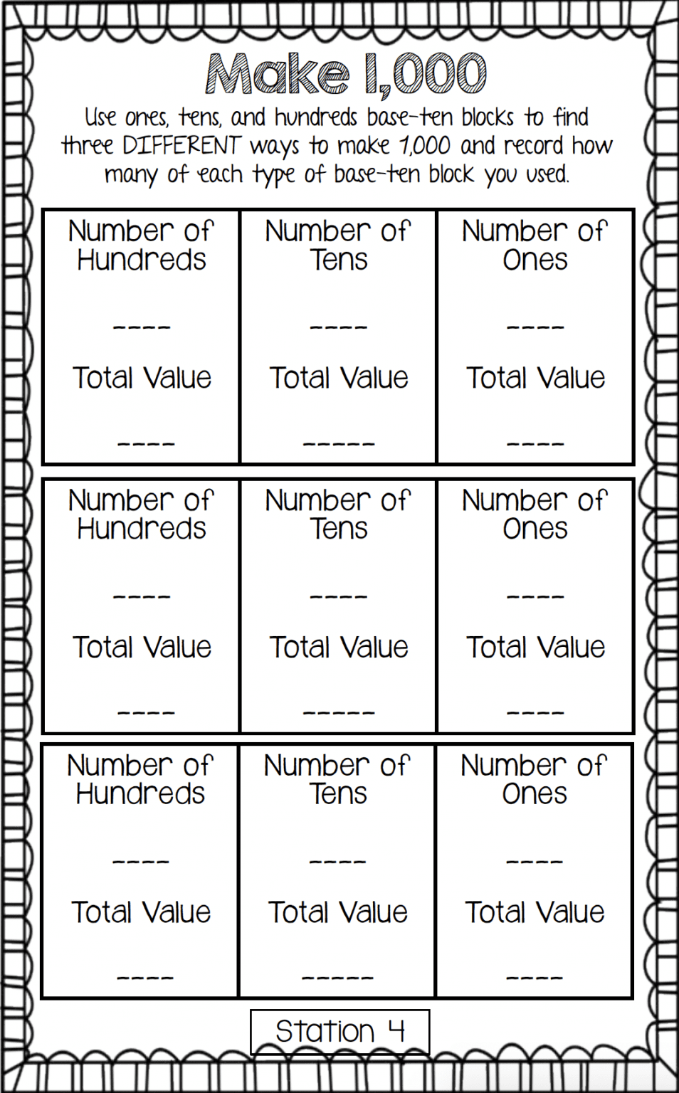 Hands-On Place Value - Ashleigh's Education Journey