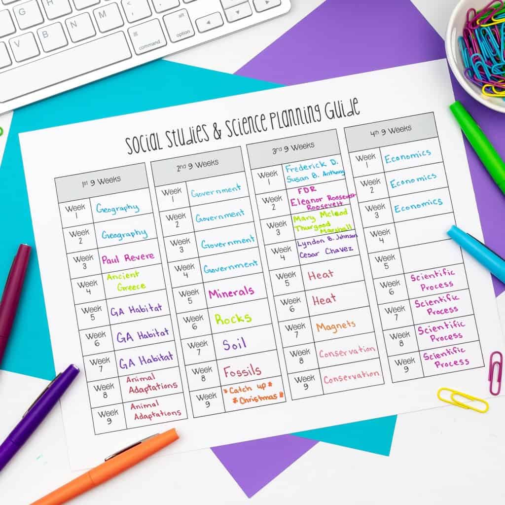 Planning For The Year - Ashleigh's Education Journey