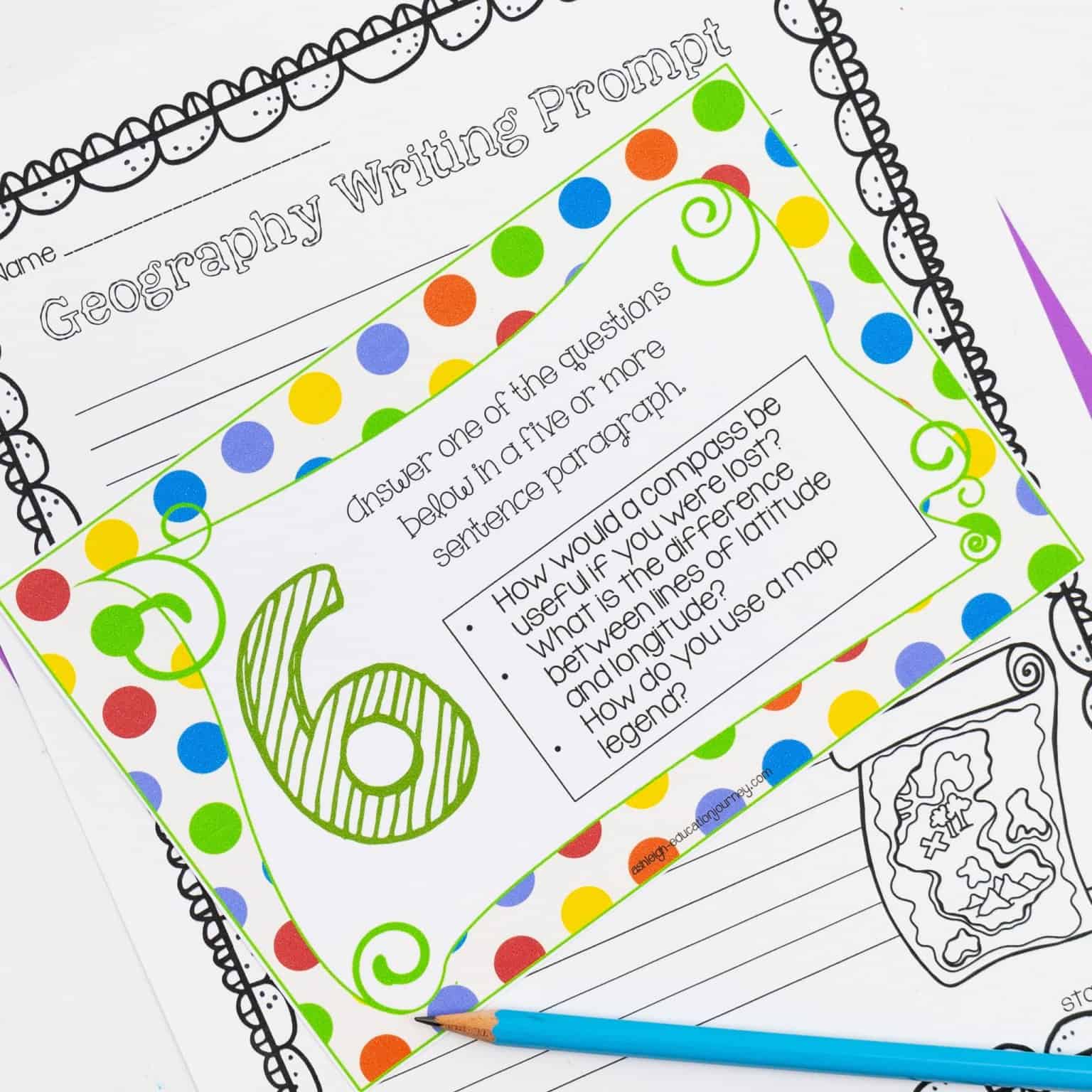 Geography Worksheets And More - Ashleigh's Education Journey