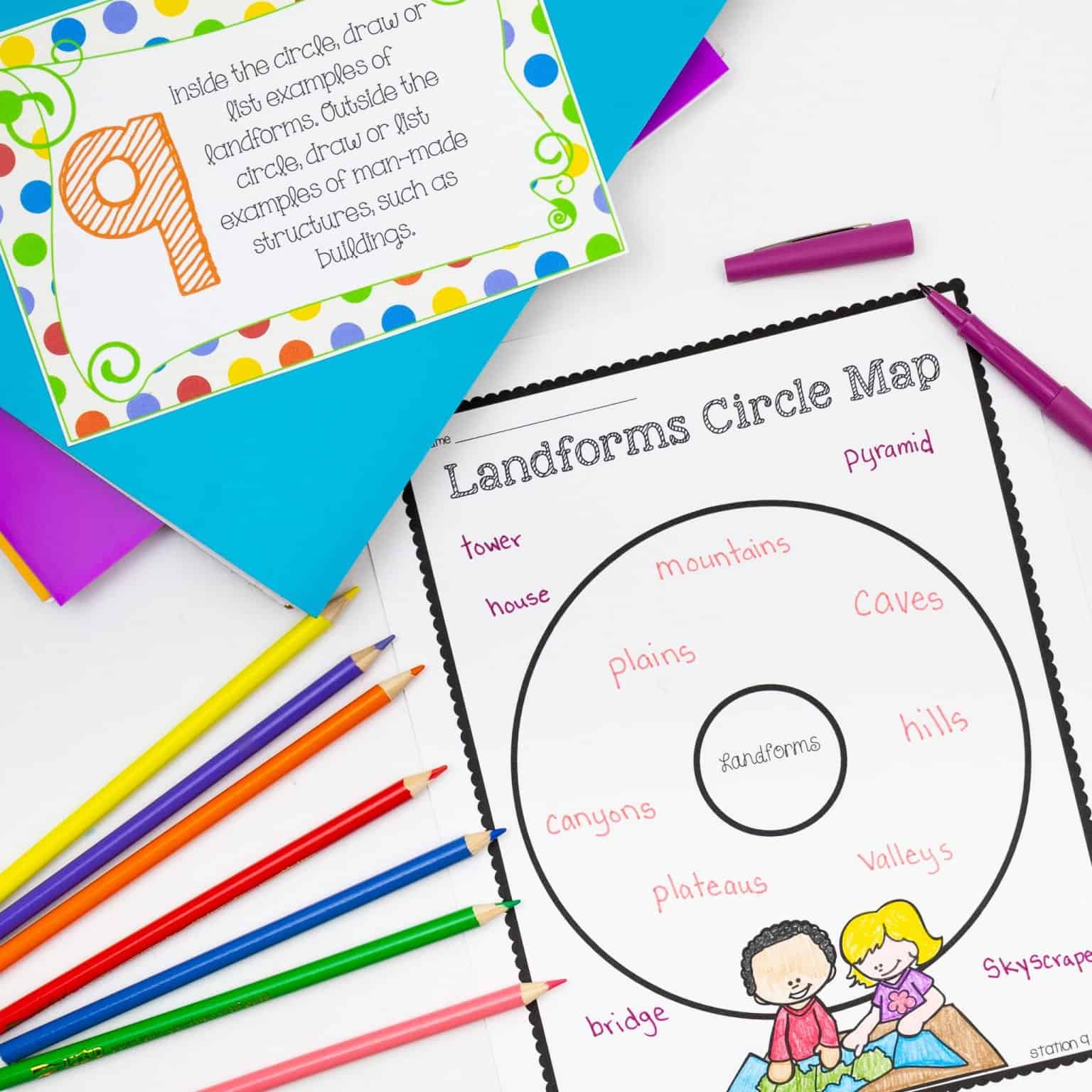 Geography Worksheets And More - Ashleigh's Education Journey