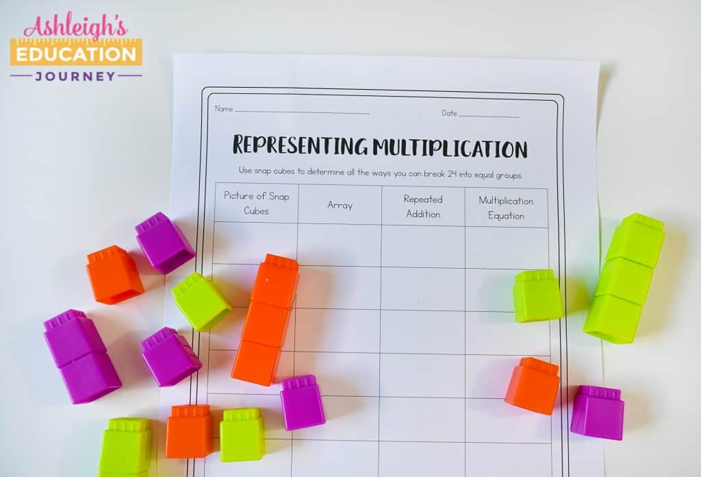 Teaching Multiplication - Ashleigh's Education Journey