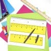 Reading a Ruler Worksheet - Ashleigh's Education Journey