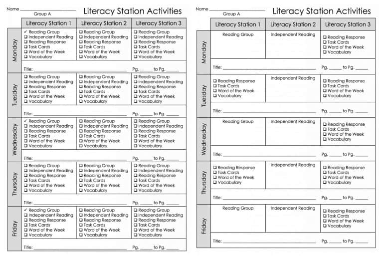 Reading Workshop and Literacy Stations - Ashleigh's Education Journey