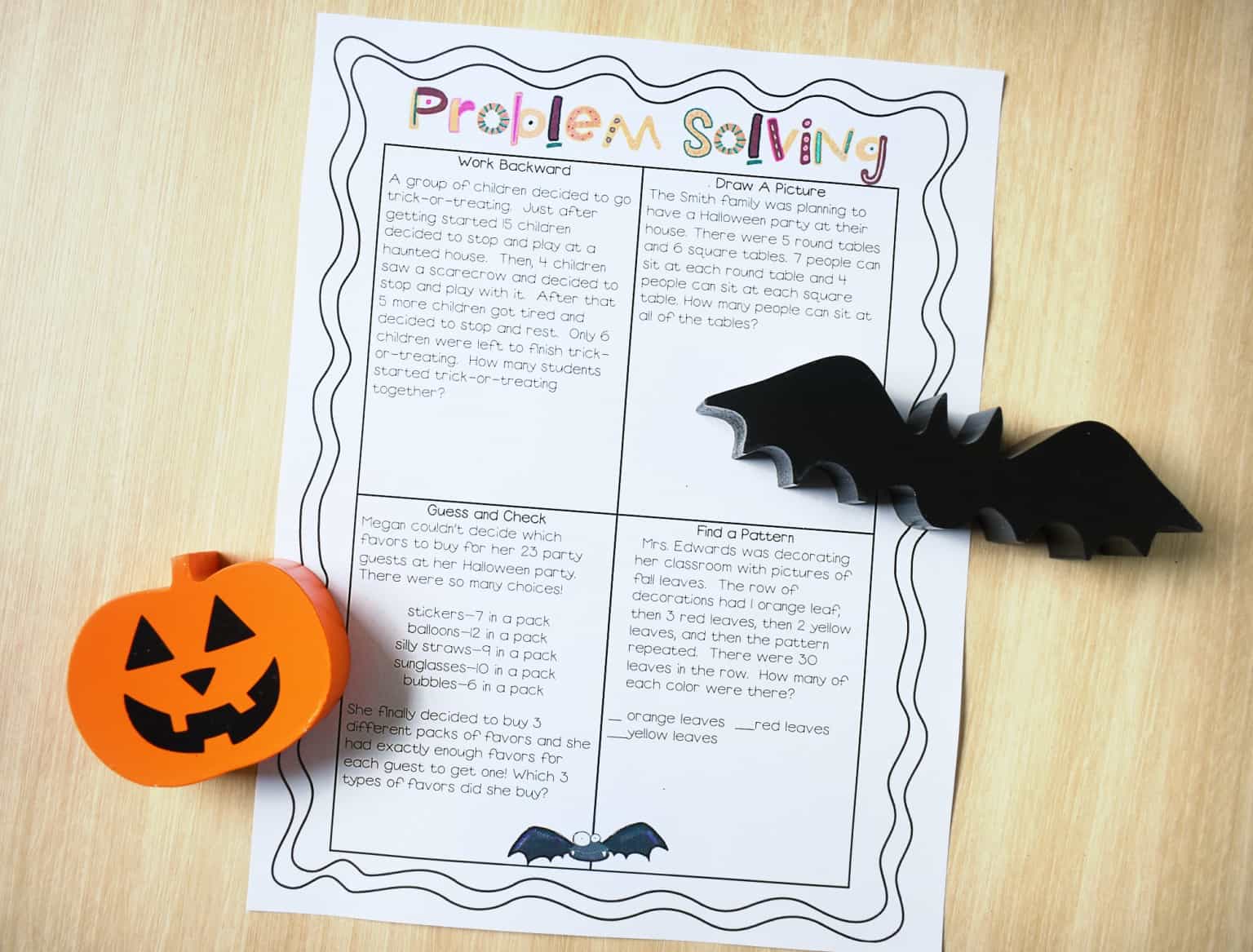 Halloween Choice Board - Ashleigh's Education Journey