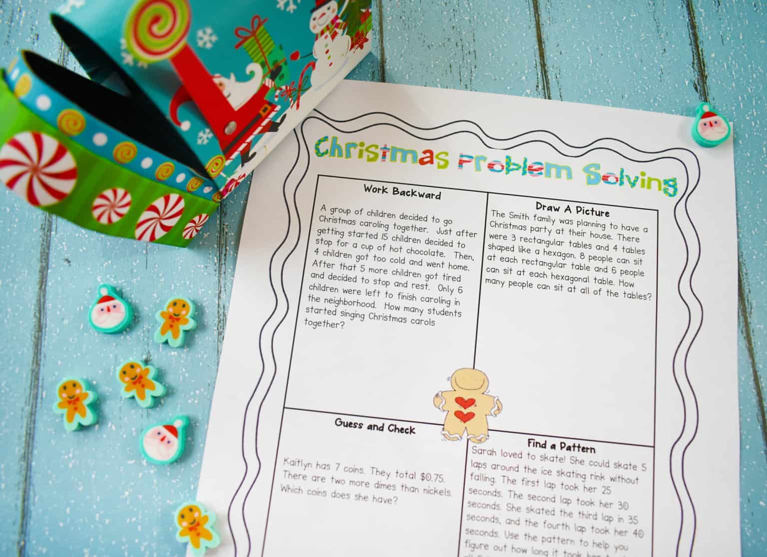 Christmas Math Choice Board - Ashleigh's Education Journey