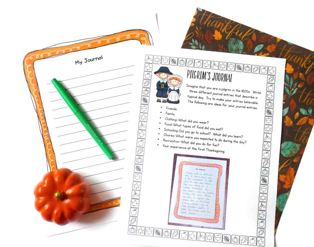 Thanksgiving Worksheets & Activities Ashleigh's Education Journey
