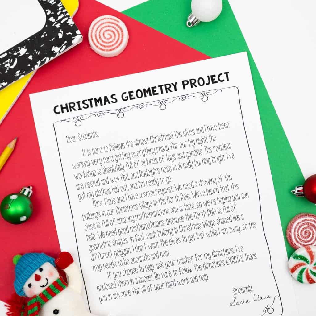 Christmas Geometry Project - Ashleigh's Education Journey