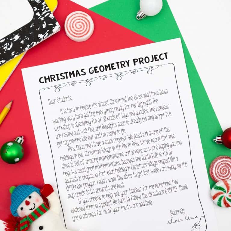 Christmas Geometry Project - Ashleigh's Education Journey