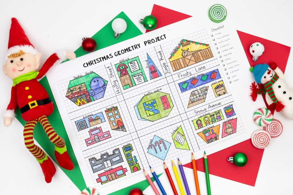 Christmas Geometry Project - Ashleigh's Education Journey