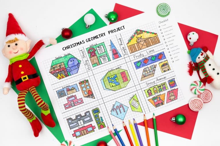 Christmas Geometry Project - Ashleigh's Education Journey