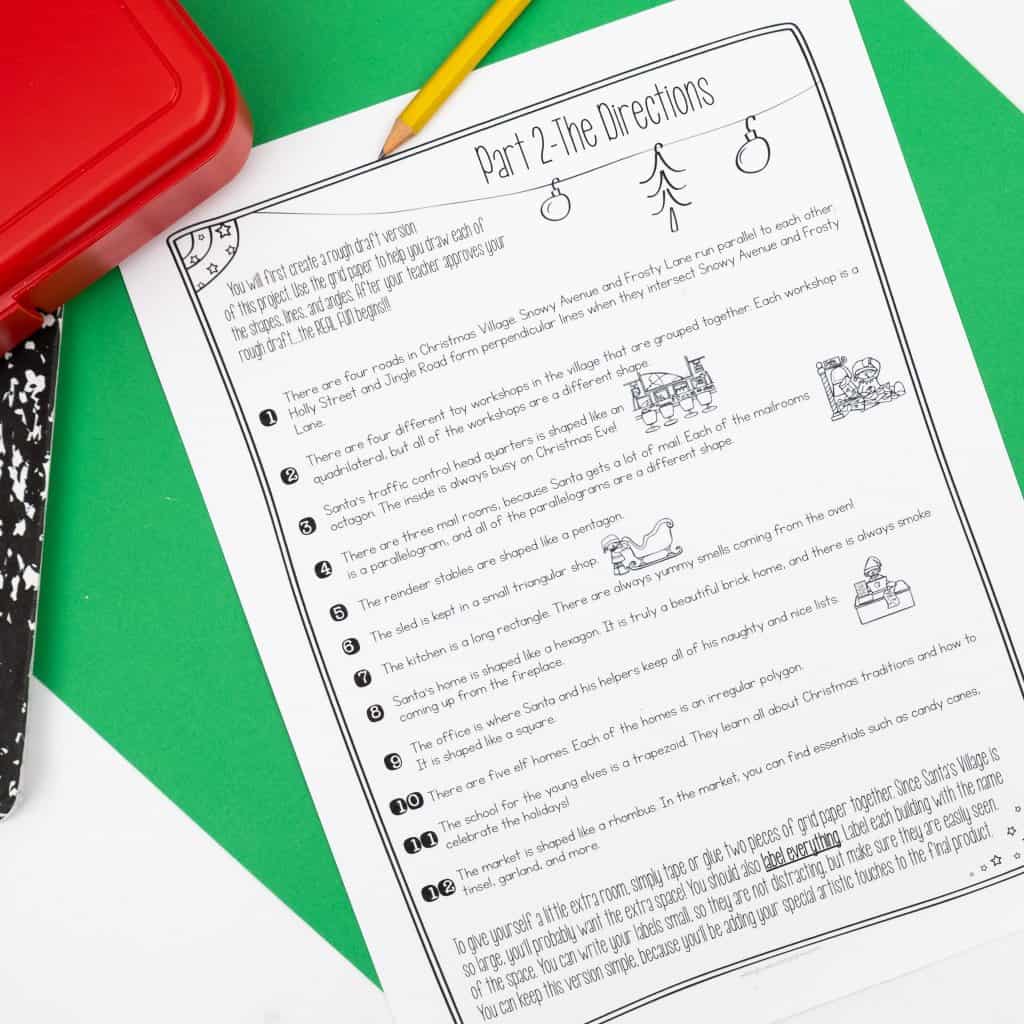 Christmas Geometry Project - Ashleigh's Education Journey