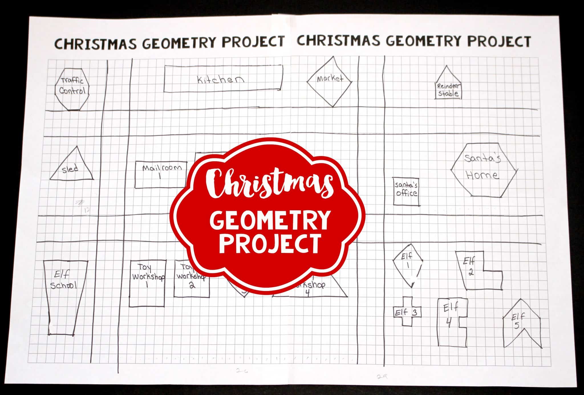 Christmas Geometry Project - Ashleigh's Education Journey