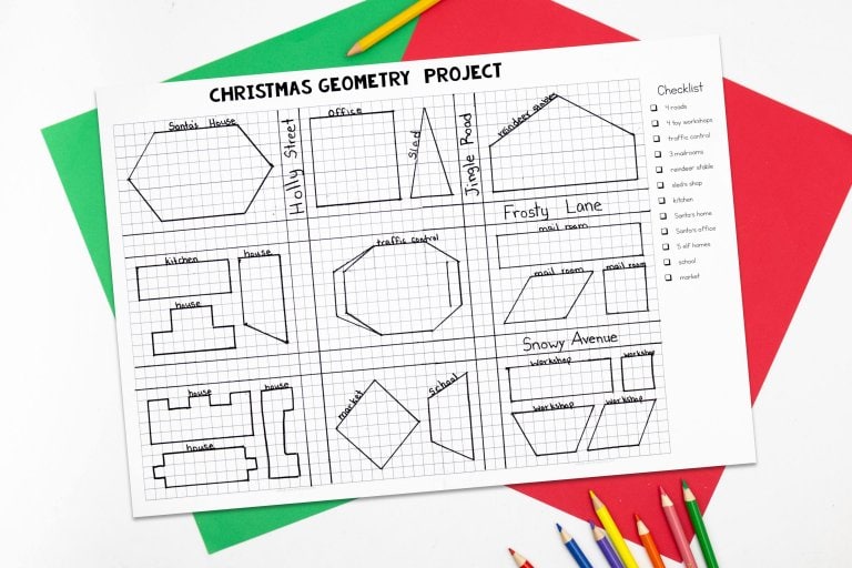 Christmas Geometry Project - Ashleigh's Education Journey