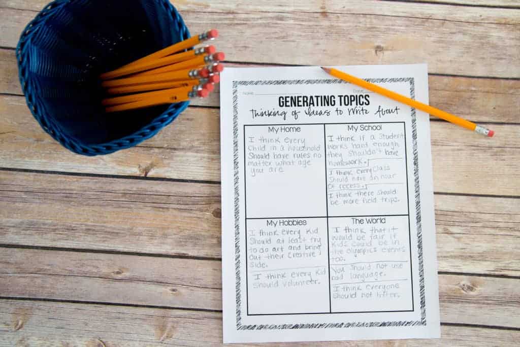 generating topics - Ashleigh's Education Journey