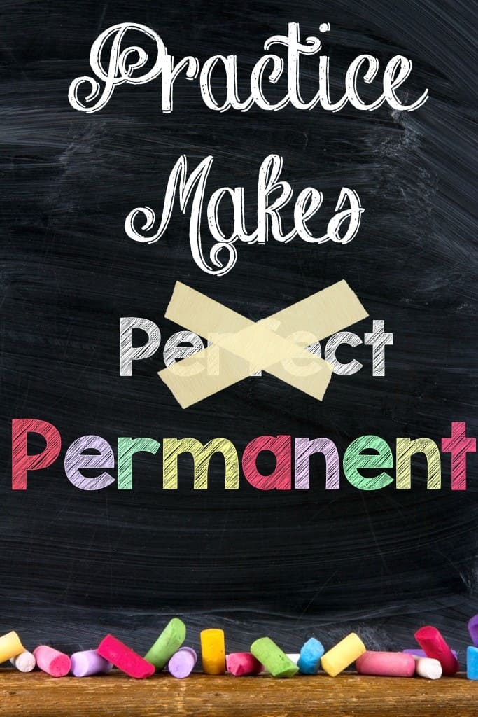 practice makes permanent - Ashleigh's Education Journey