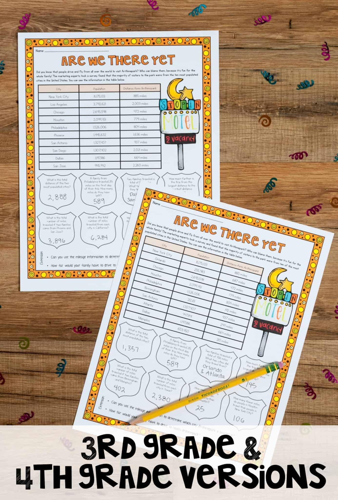 Addition and Subtraction Worksheets