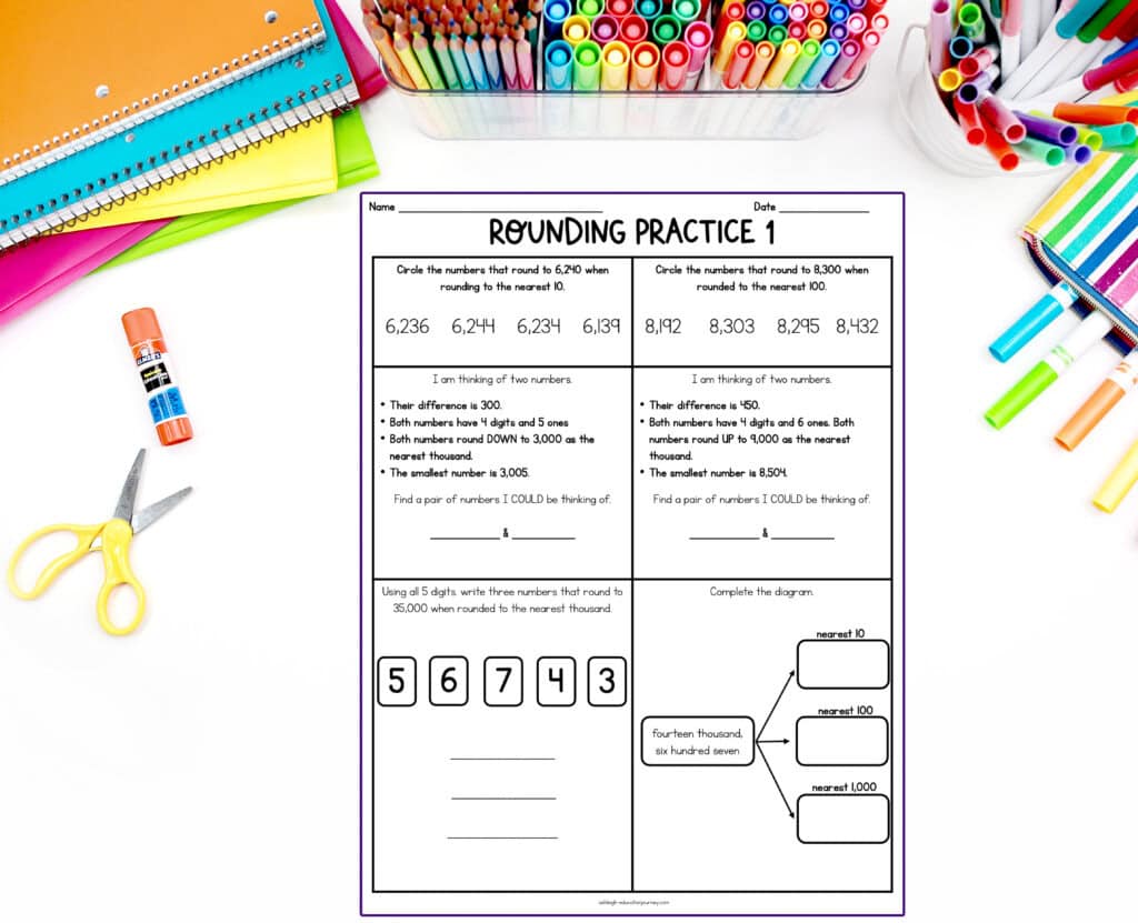 Rounding to the Nearest Thousand - Ashleigh's Education Journey