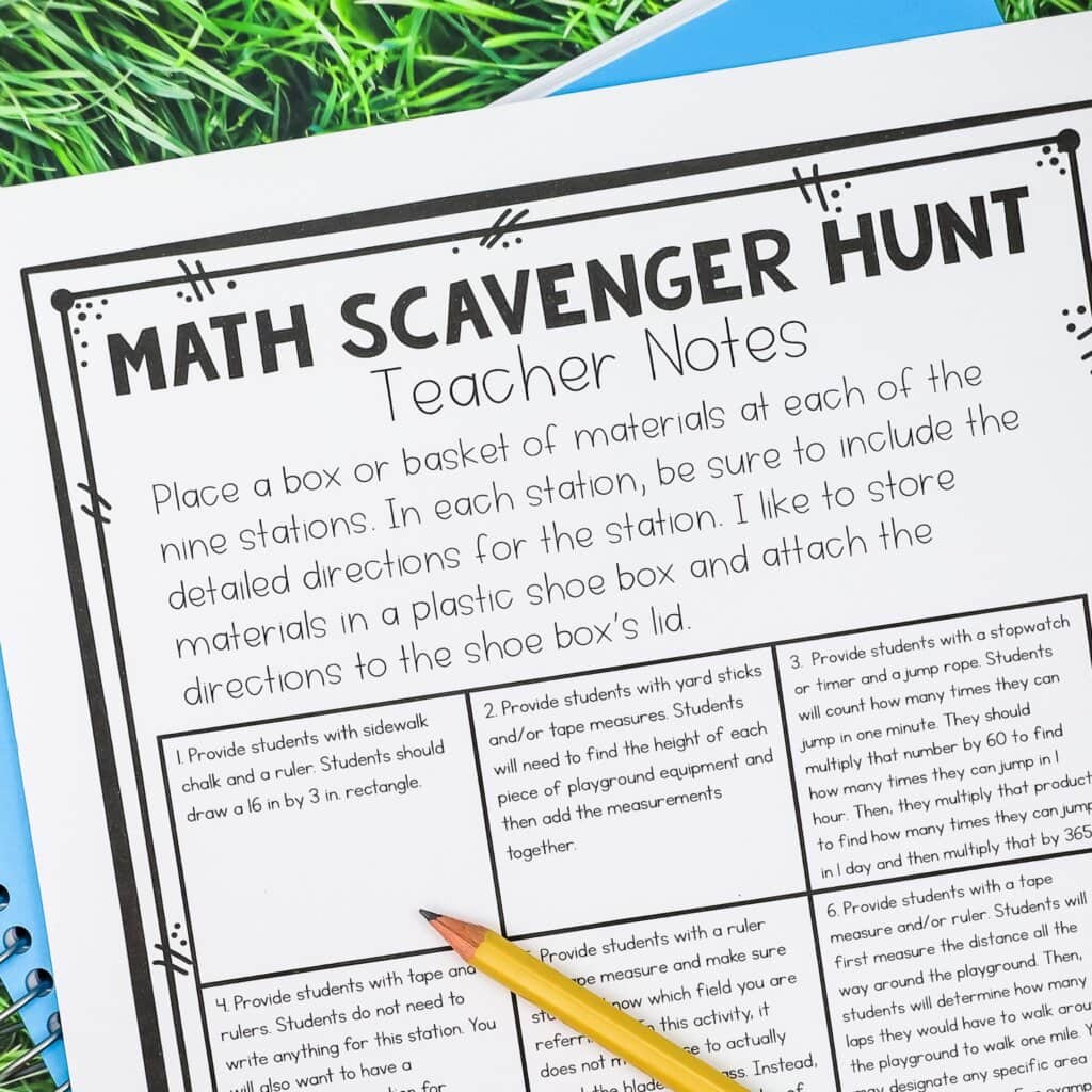 Teaching Math Outdoors - Ashleigh's Education Journey