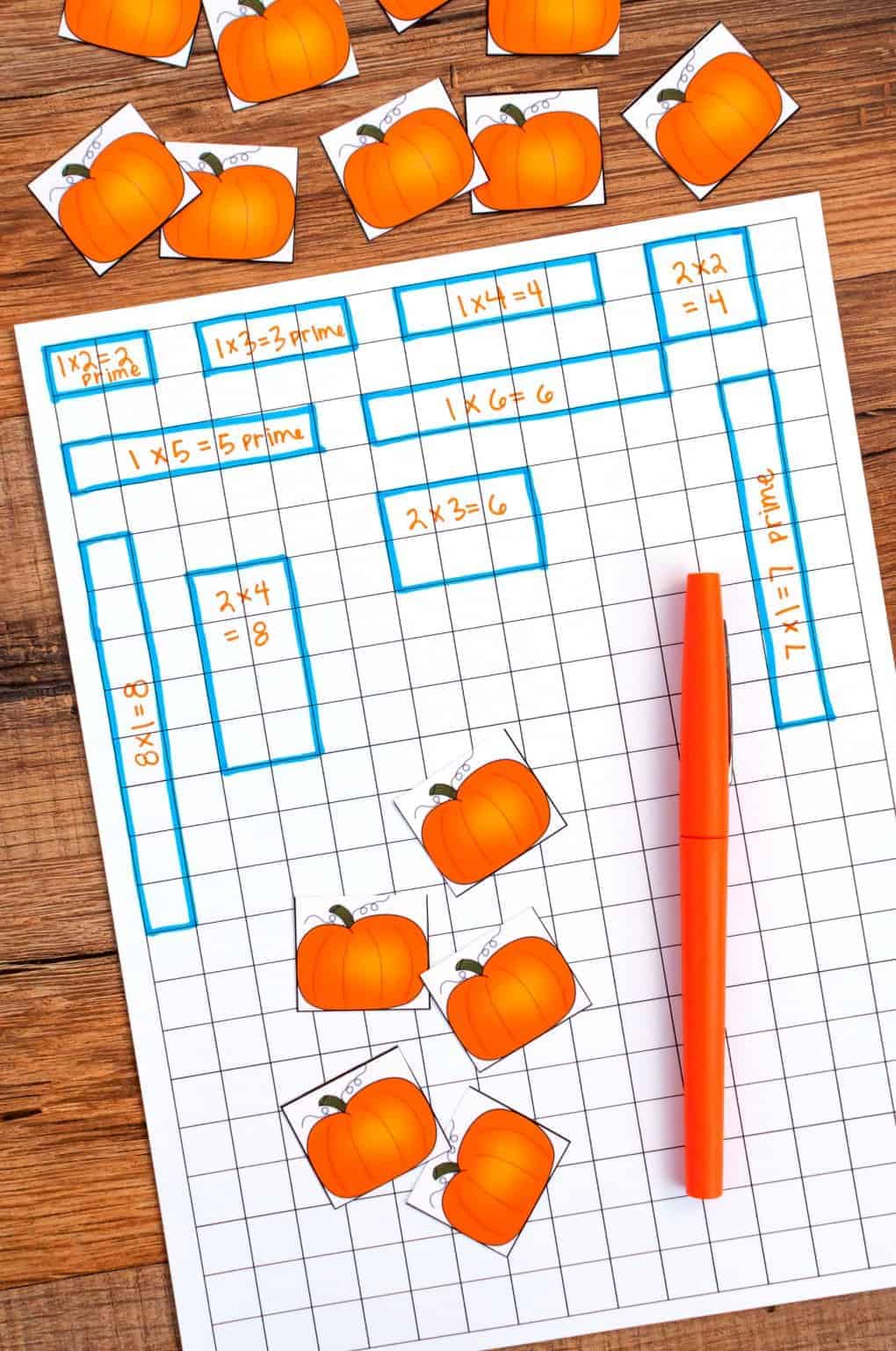 4th Grade Halloween Math Centers - Ashleigh's Education Journey