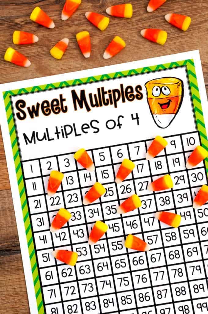 4th Grade Halloween Math Centers - Ashleigh's Education Journey