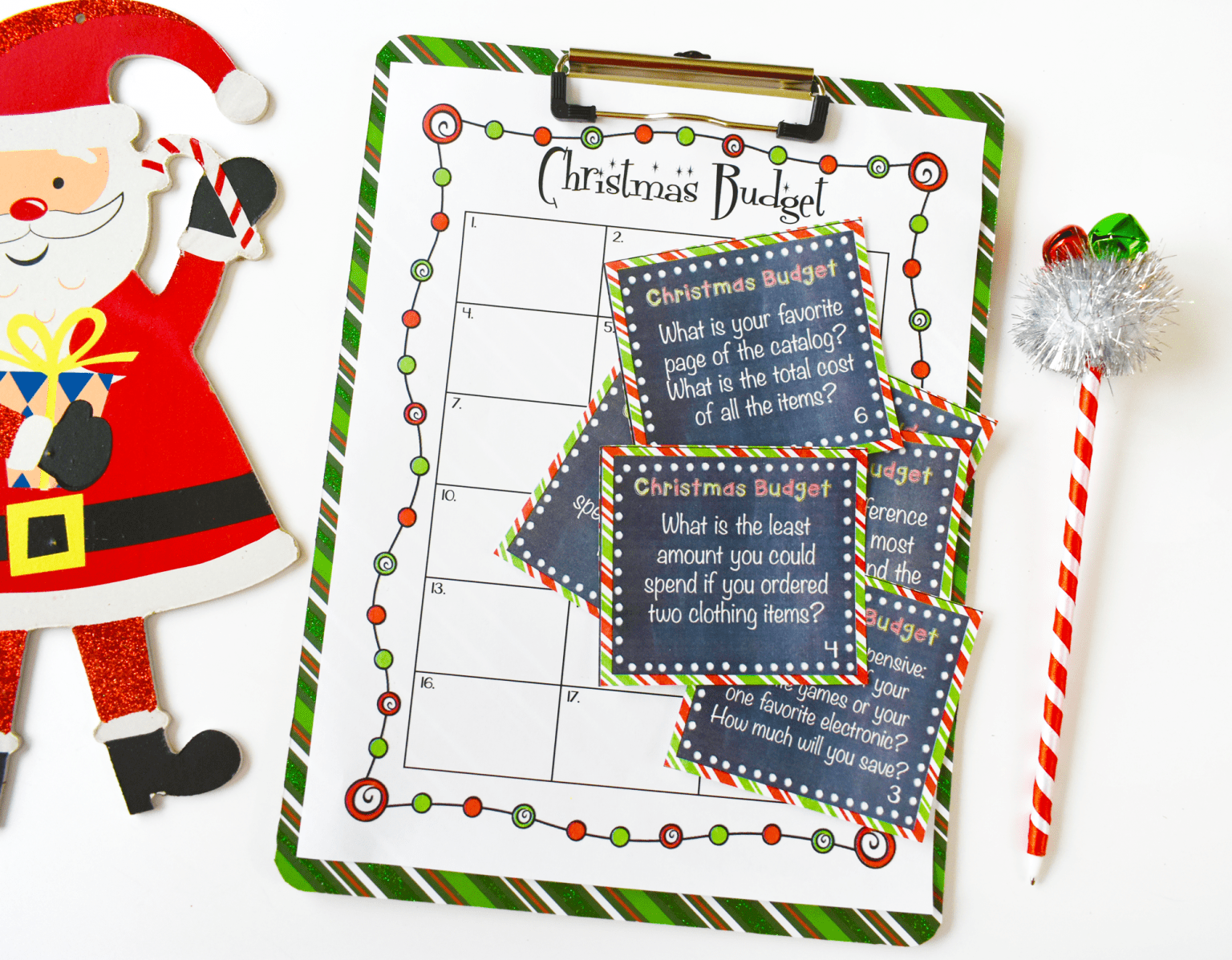 4th Grade Christmas Math Centers - Ashleigh's Education Journey