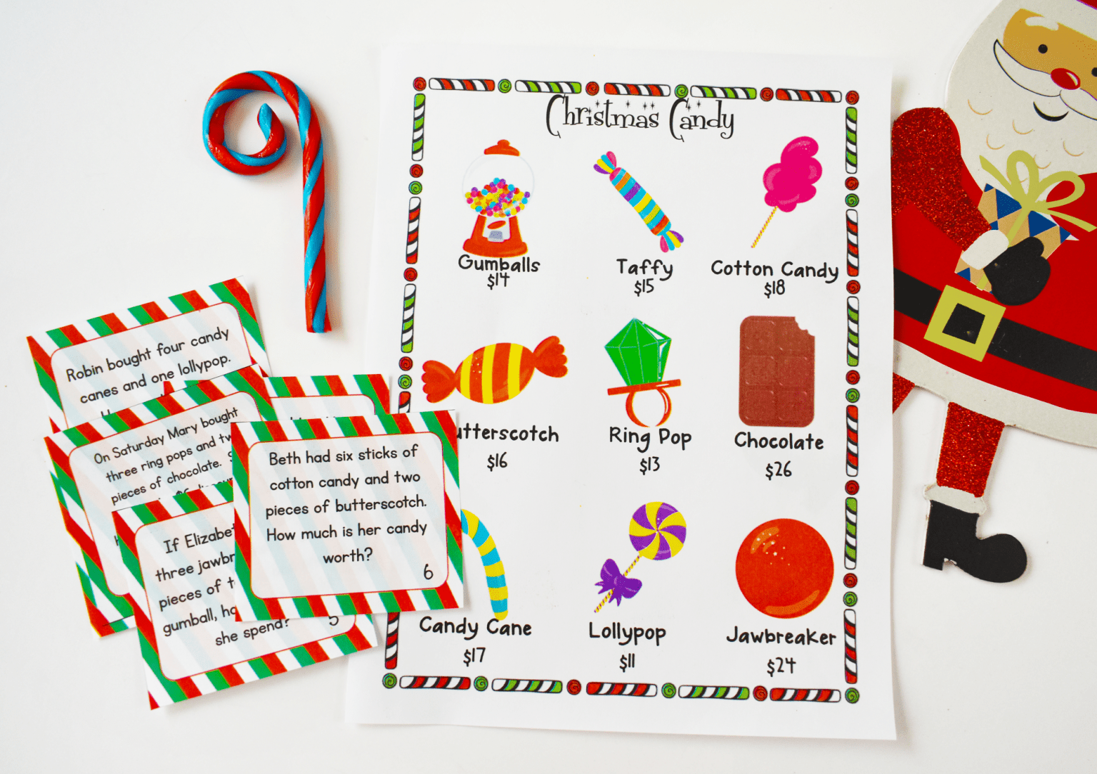4th Grade Christmas Math Centers - Ashleigh's Education Journey