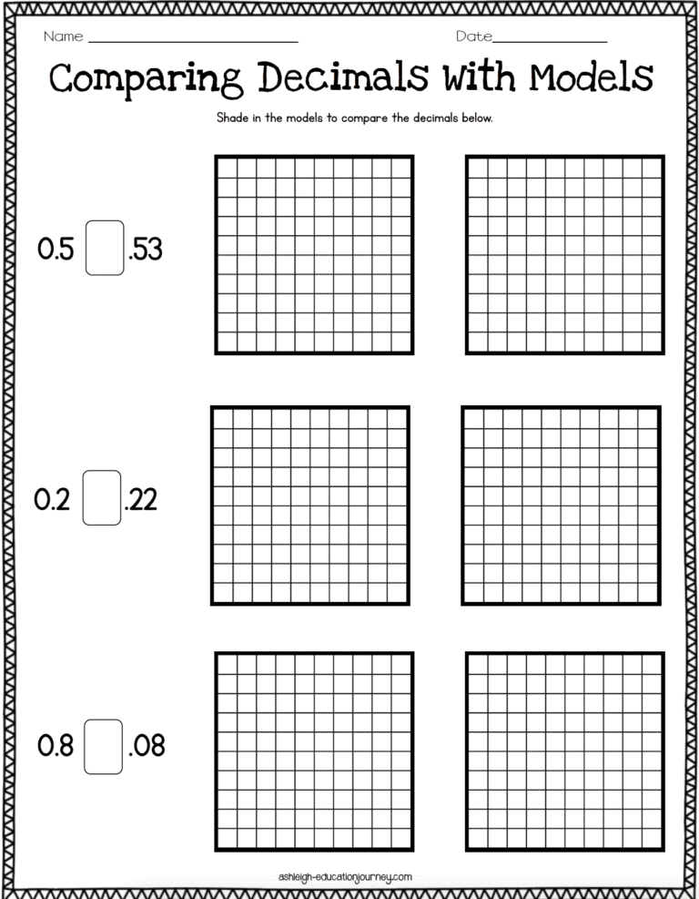 Teaching Decimals - Ashleigh's Education Journey